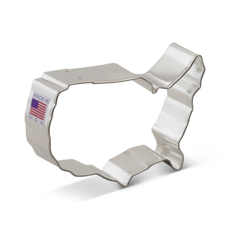 United States Cookie Cutter, America Map, USA Patriotic Ann Clark ...